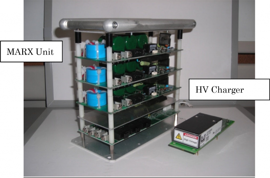 Marx-type HV Pulser for RF tube | Technical support for generation and ...